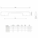 Contemporary Kitchen handles Matt Black – igrab