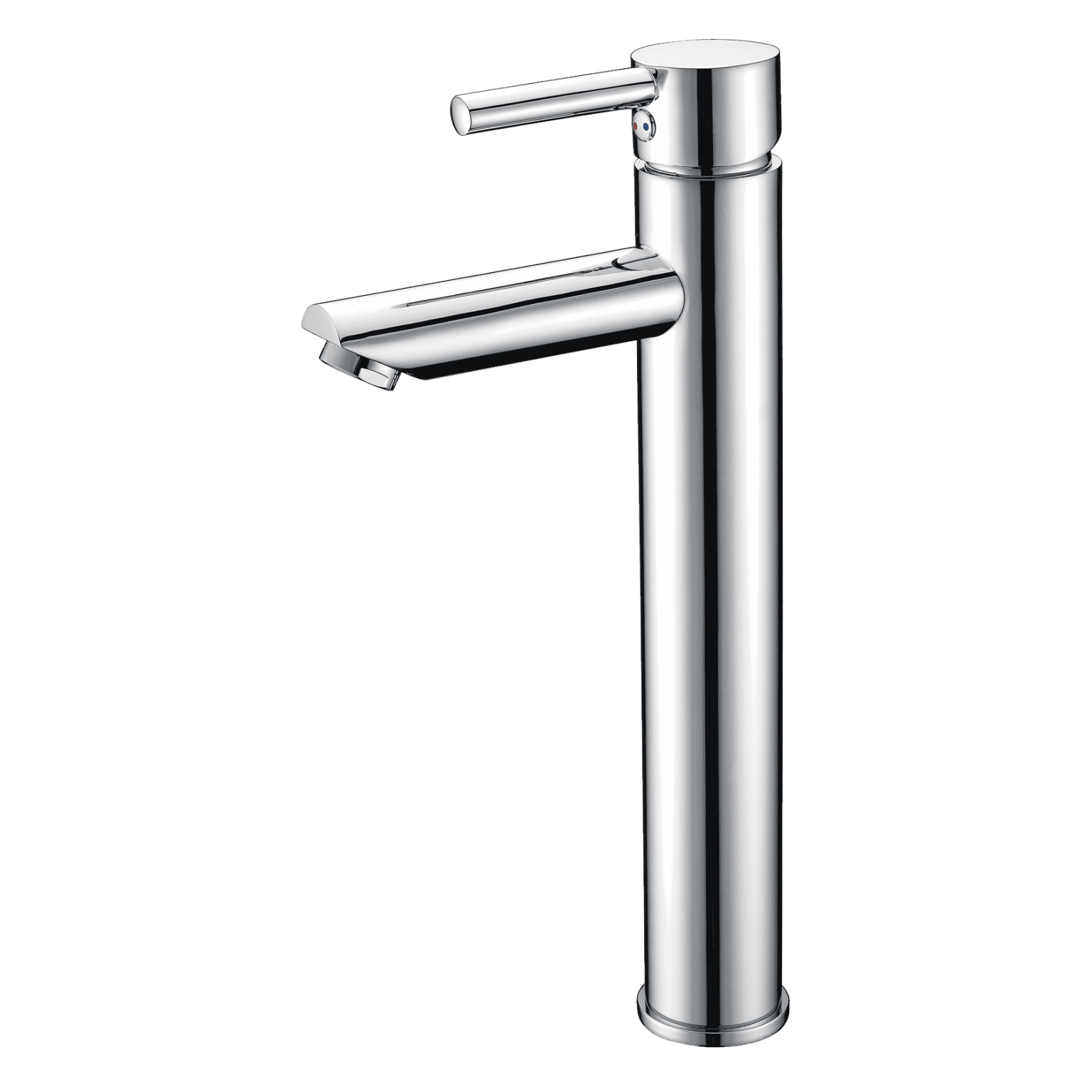 Kitchen basin mixer tap tall chrome