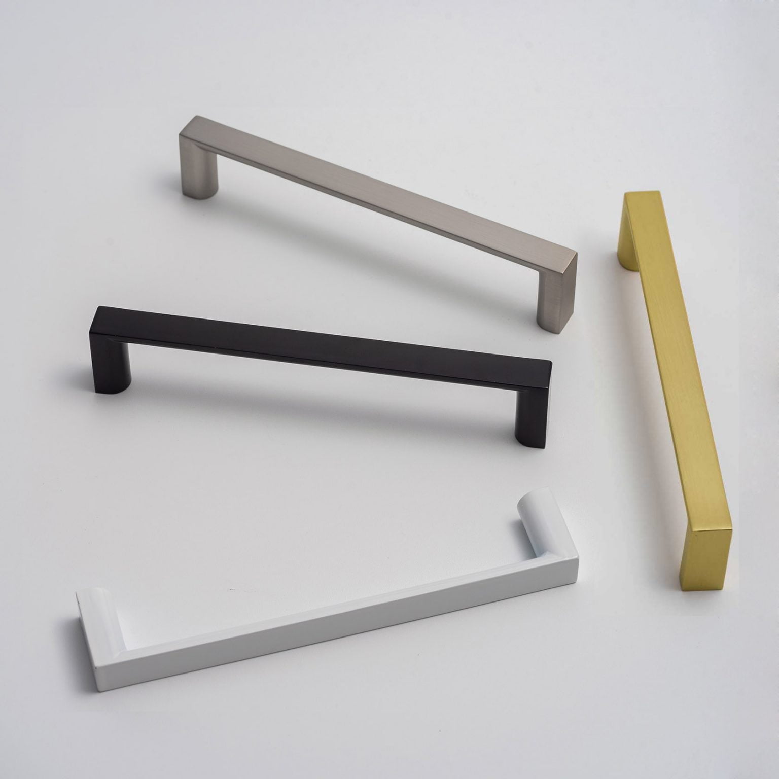 Kitchen handles Anna Bay Matt black /Brushed brass/Brushed nickel/white