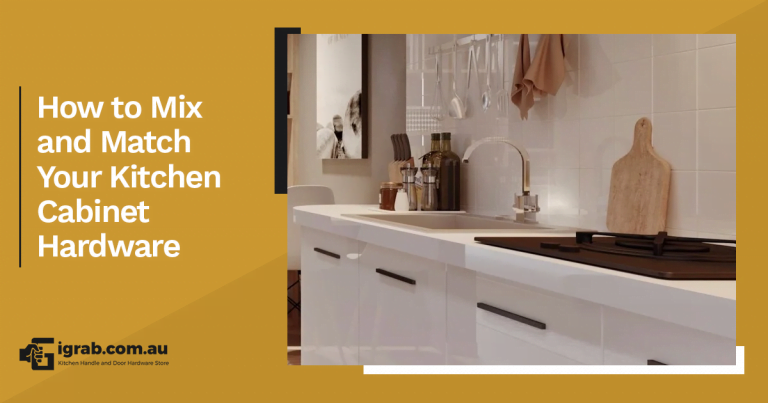 How to Mix and Match Your Kitchen Cabinet Hardware