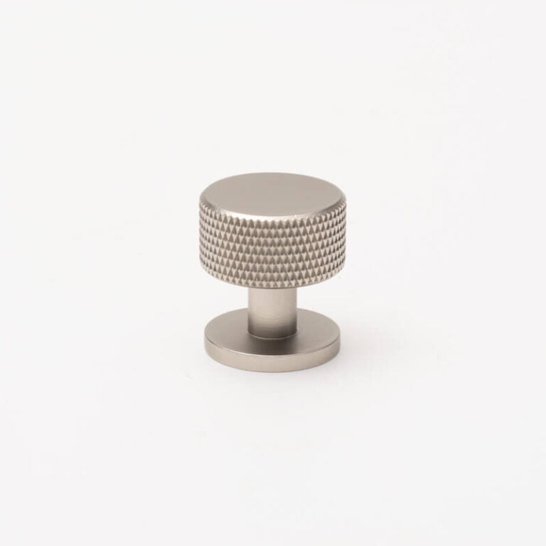 Kitchen drawer Knurled knobs solid brass